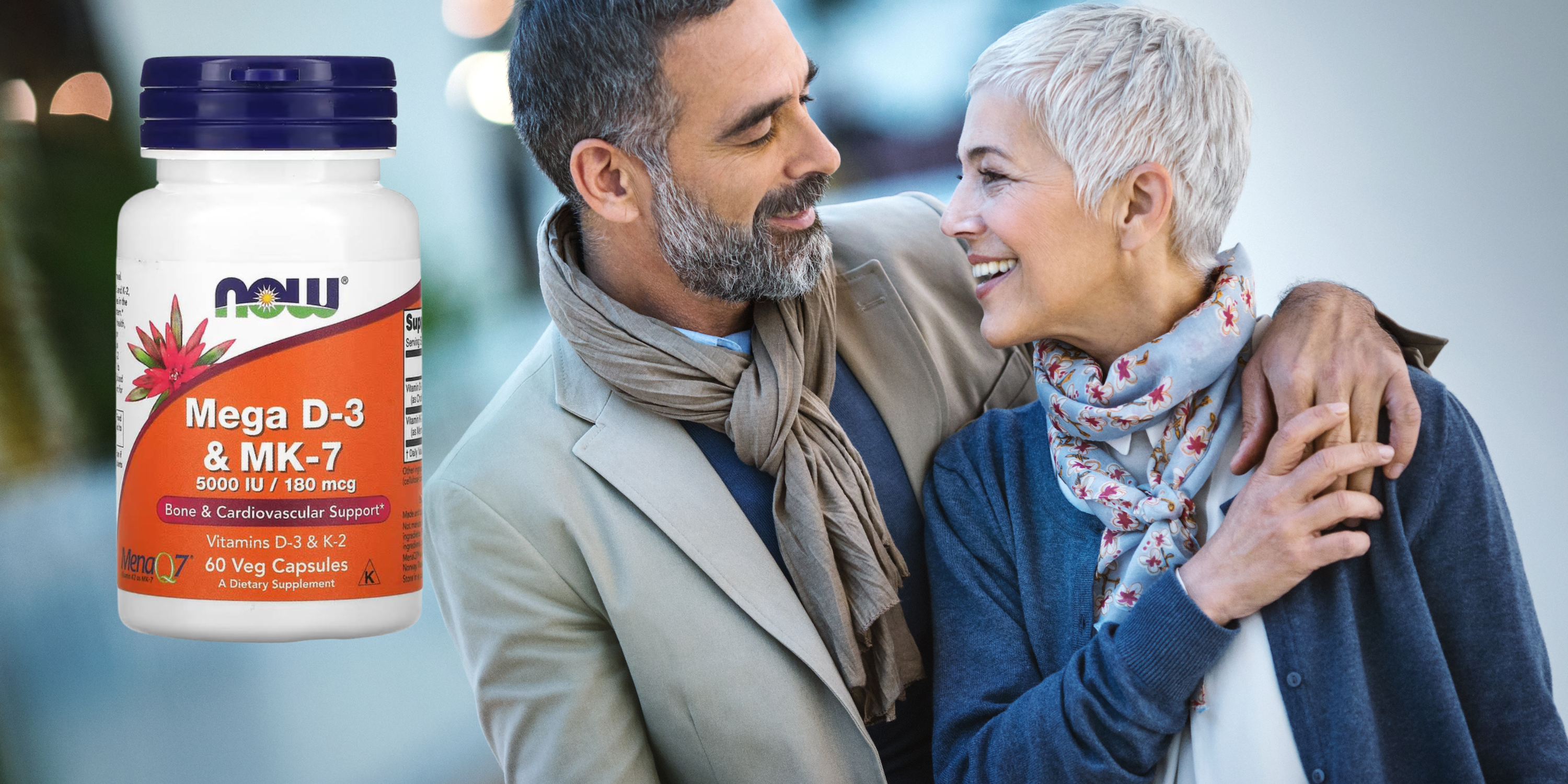 NOW Foods, Mega D-3 & MK-7, 180 mcg (5,000 IU) – HOLA!PURITAN´S